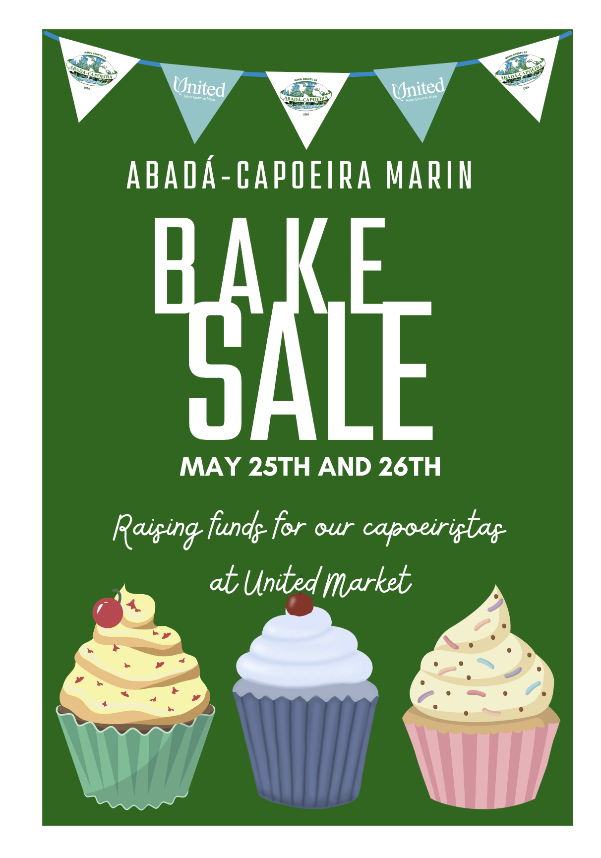 United Bake Sale! - ABADÁ-CAPOEIRA MARIN